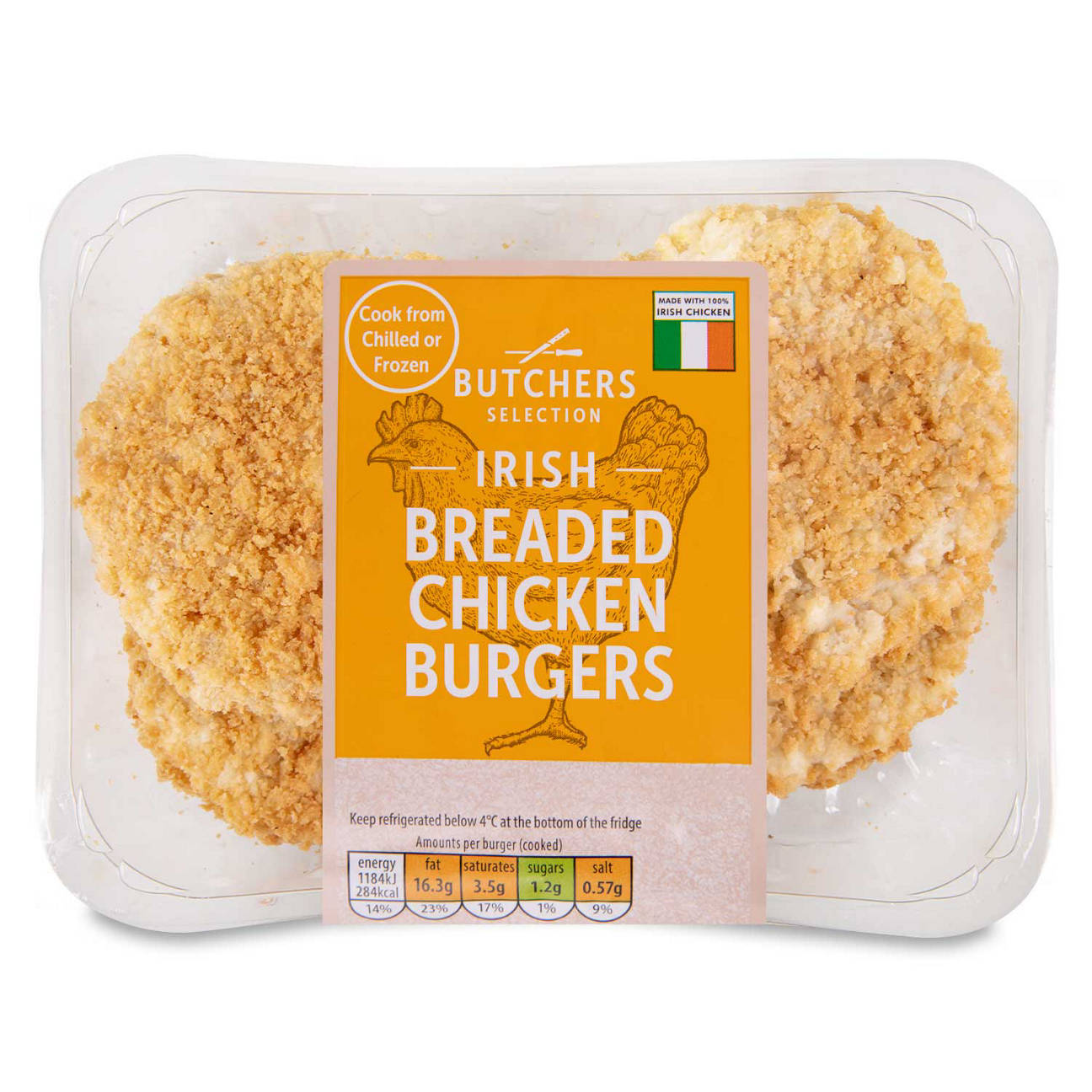 Irish Breaded Chicken Burger 4 Pack | ALDI IE